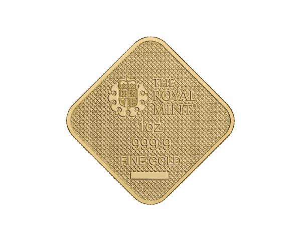 Britain Queen’s Beast Completer 1 oz Gold Bar - Mendoza's Precious Metals