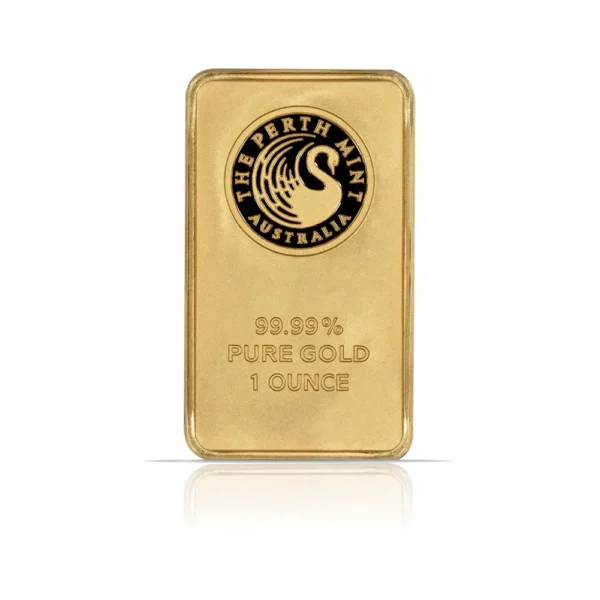 Perth Mint 1 oz Gold Bars (Set of 5) | Mendoza's Precious Metals